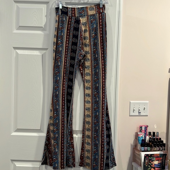 Other | Patterned Bell Bottomflair Leggings | Poshmark